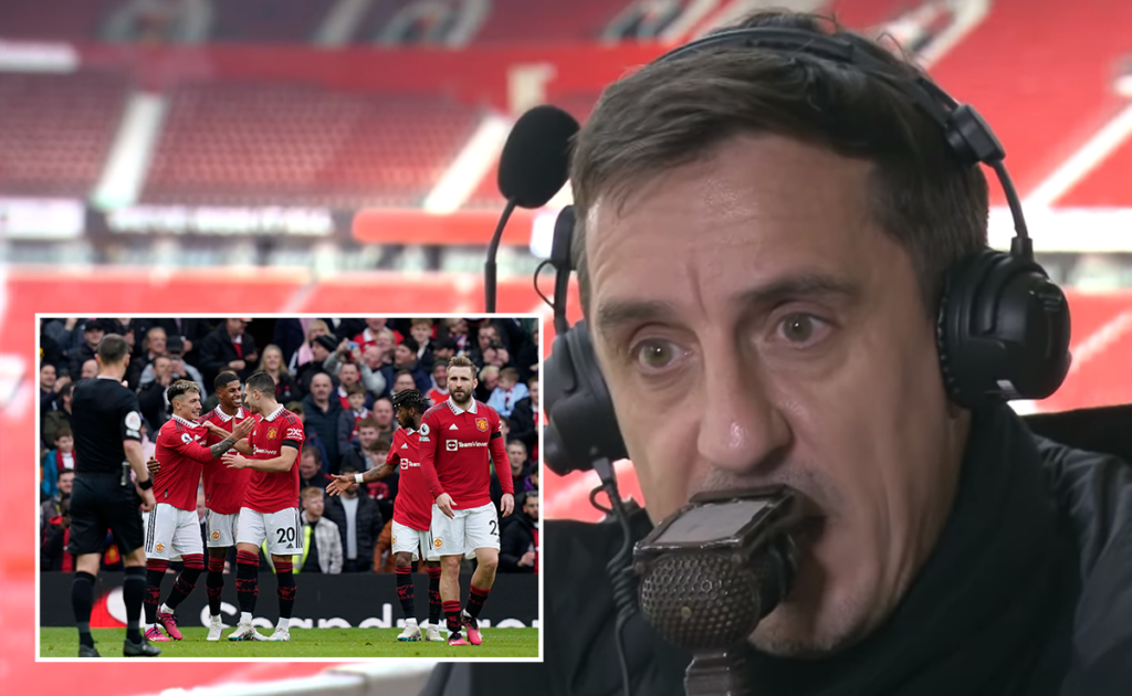 Gary Neville names unexpected Man United player as most in-form ...