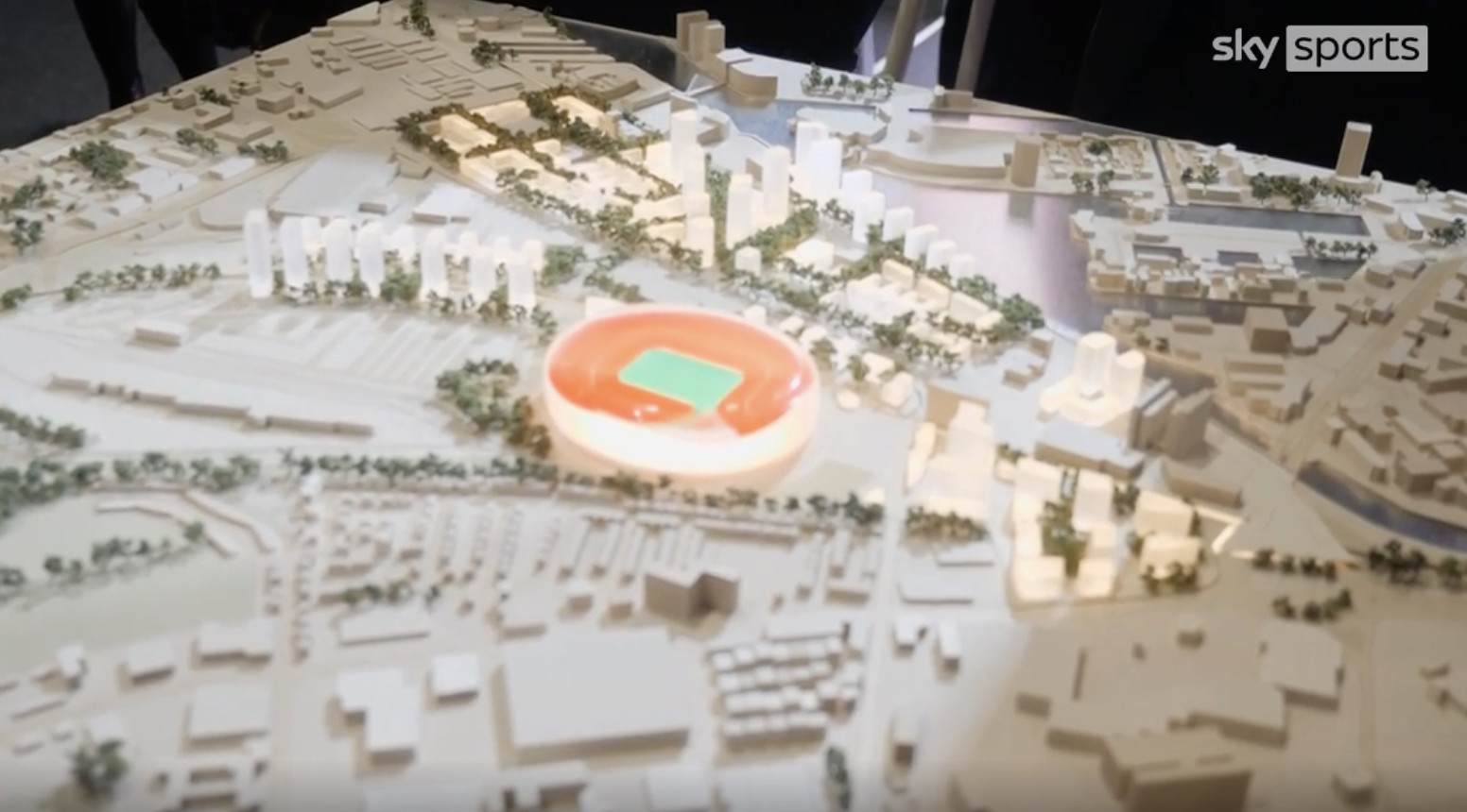 First models of Old Trafford regeneration revealed with full Manchester ...