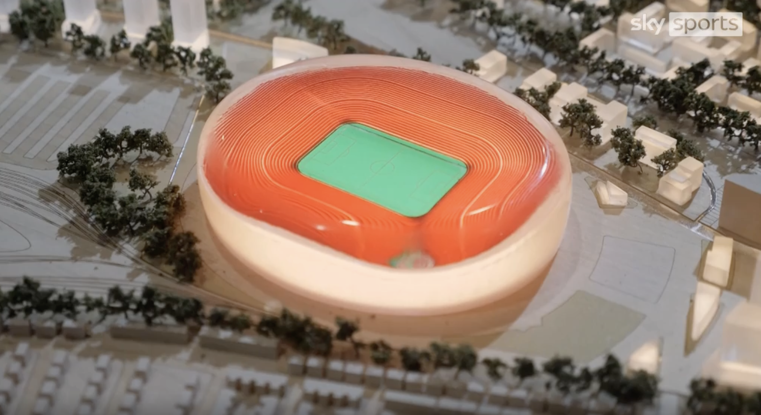 First models of Old Trafford regeneration revealed with full Manchester ...