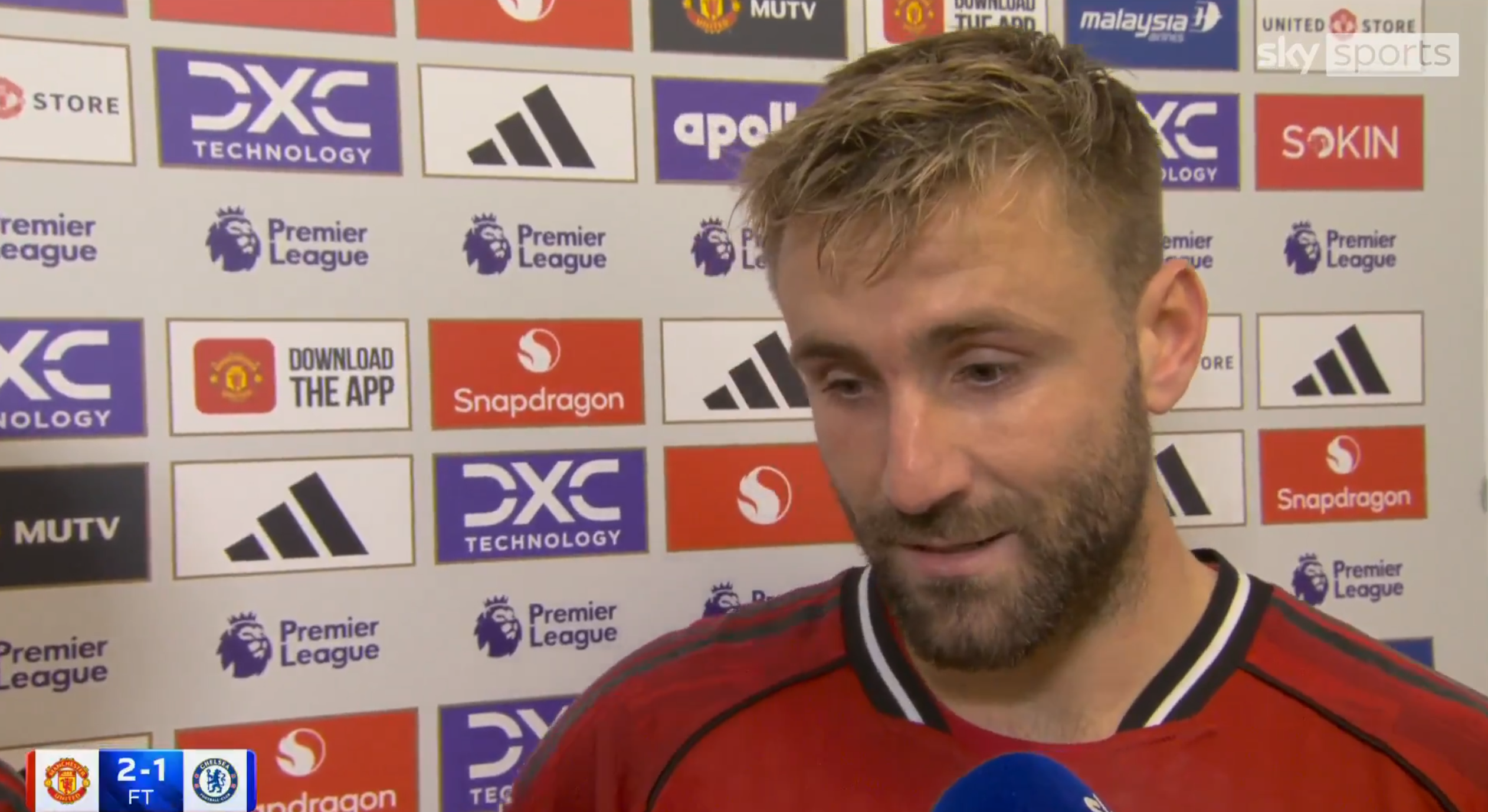 “You could see…” Luke Shaw reveals key message from Man Utd dressing ...