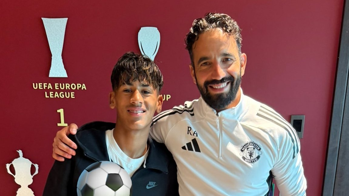 What Ruben Amorim told JJ Gabriel in meeting with Man Utd academy ...